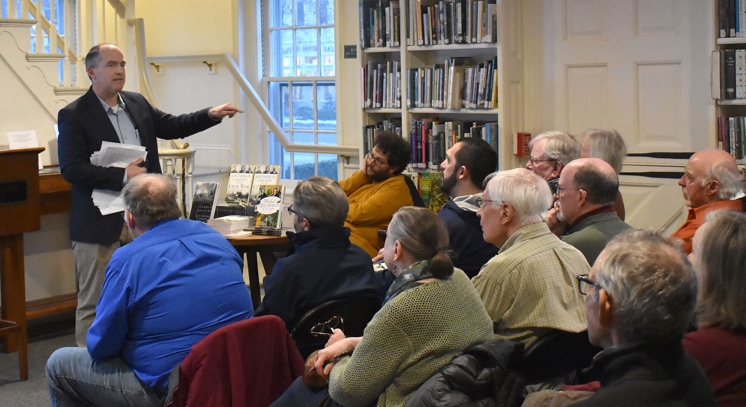 Vermilyea offers local look at Civil War history - The Kent Dispatch