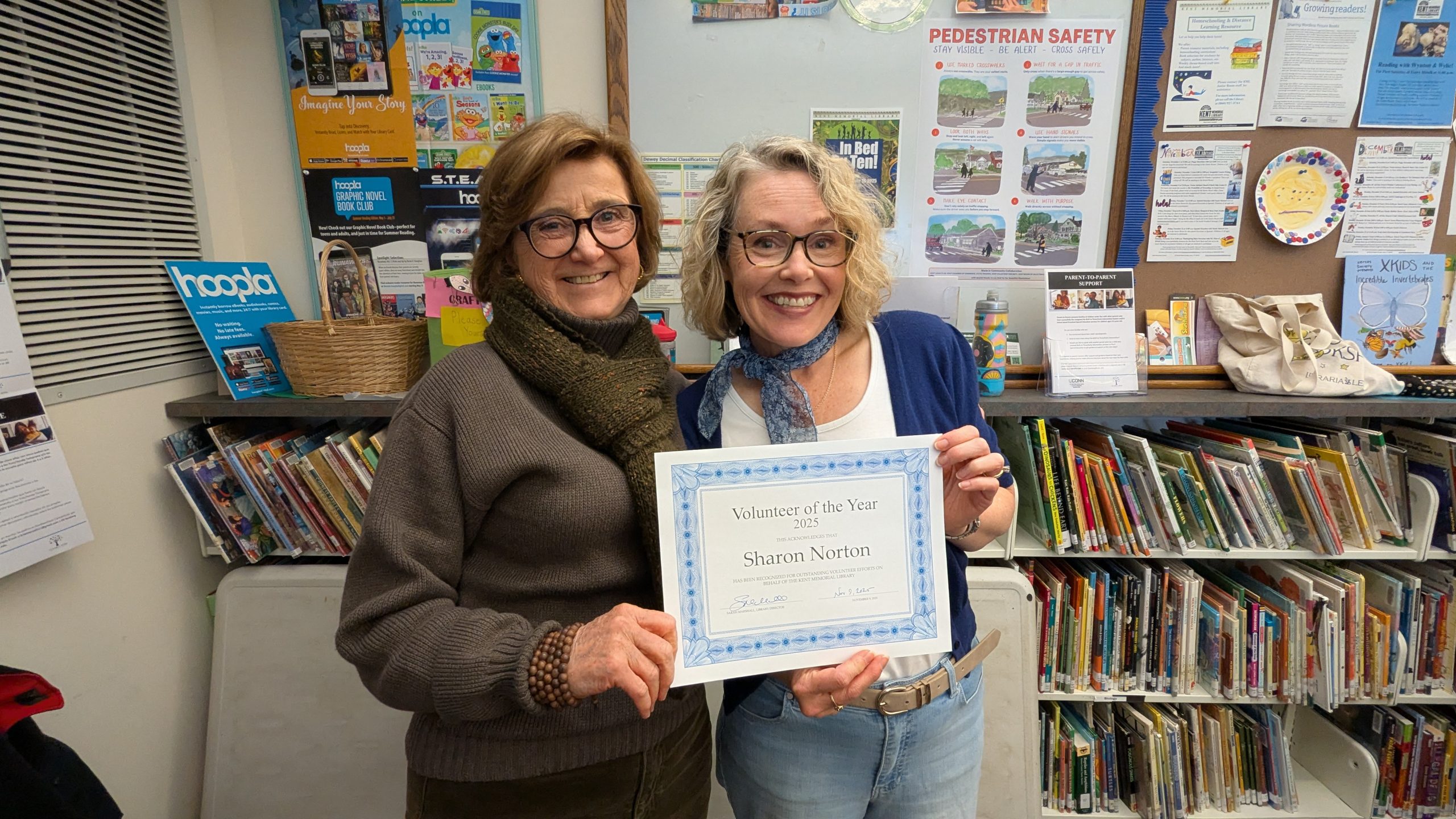 Library honors volunteer of the year - The Kent Dispatch